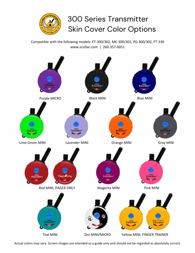 300 Series Front Skin Only | Small Transmitter Accessories | E-Collar
